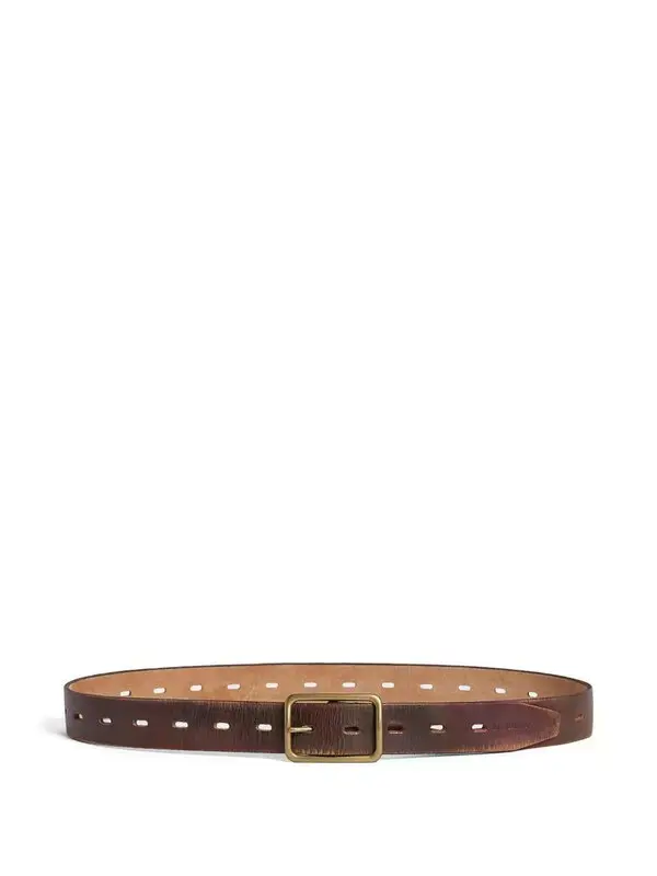 Dsquared2 Punched-hole Leather Belt - Brown
