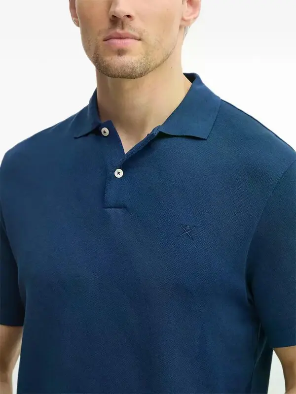 HACKETT Short-sleeve Button Polo Shirt