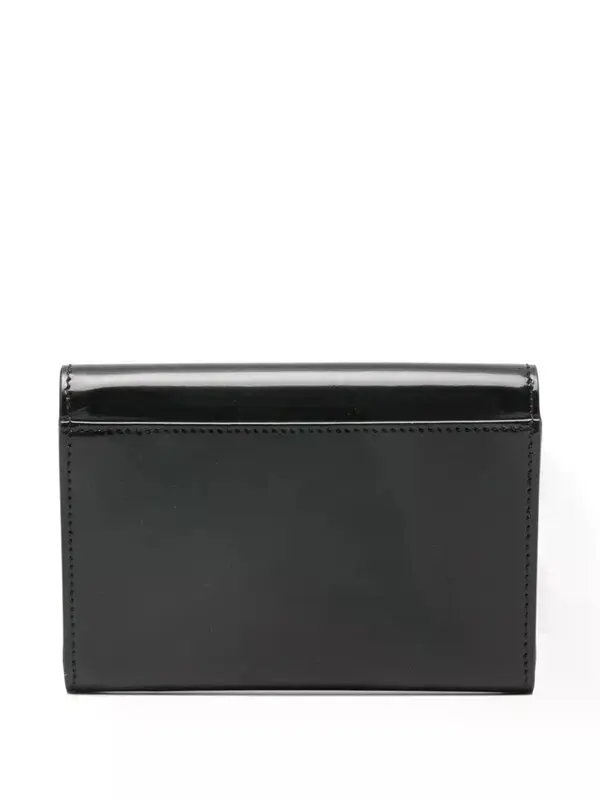 Saint Laurent Logo-plaque Leather Wallet