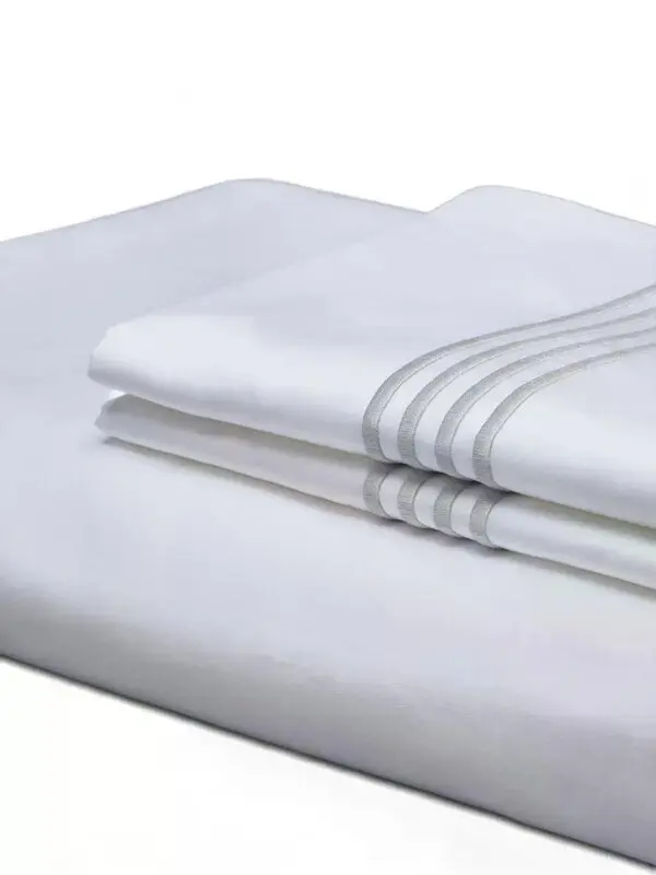 Thom Browne Cotton Sateen 4-bar Frette Duvet Set