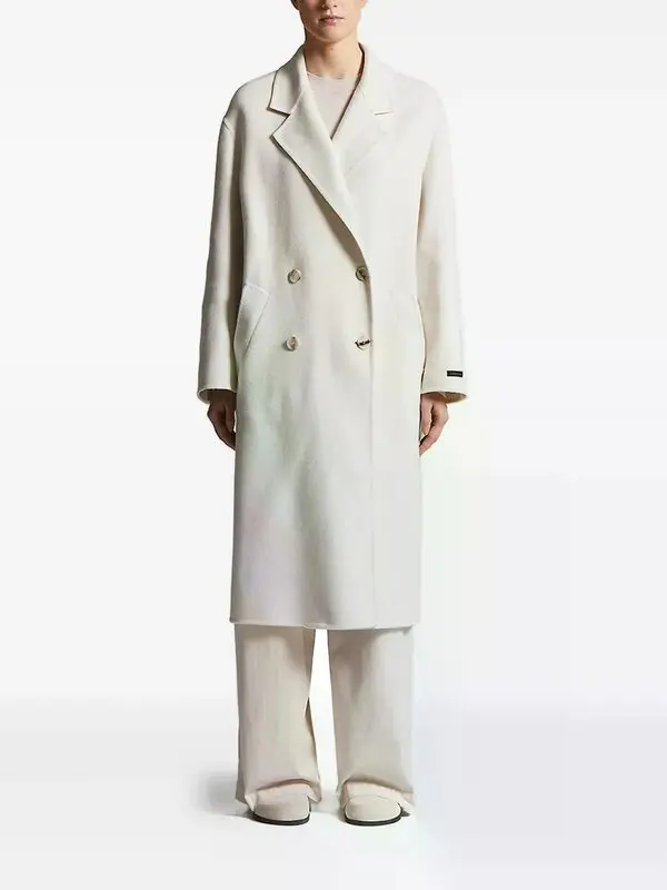 Peserico Double-breasted Wool Coat