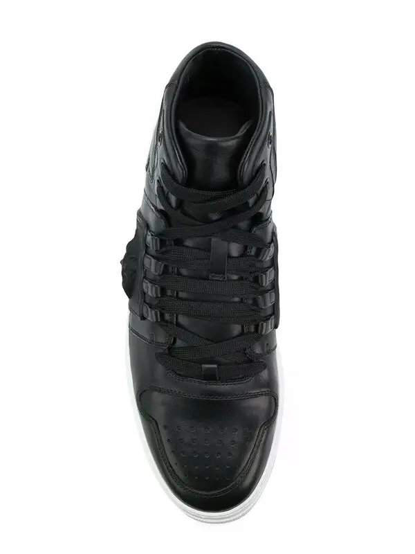 Versace Medusa Hi-top Sneakers - Black