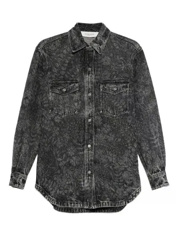 GOLDEN GOOSE Brushed-effect Shirt