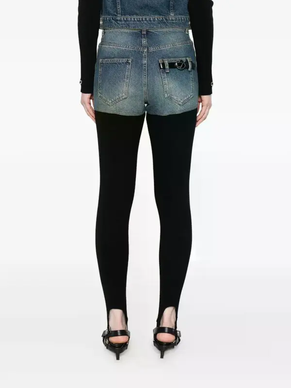 Coperni Hybrid Ribbed Denim Jeans