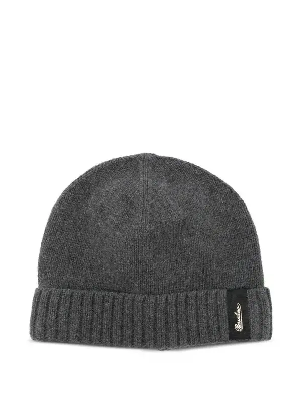 Borsalino Cashmere Beanie - Grey