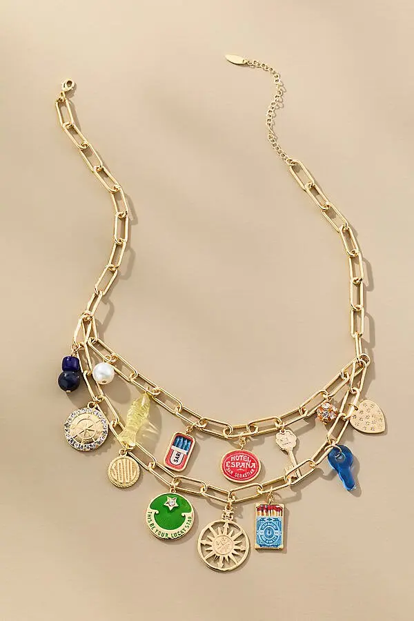 Maeve Statement Charm Necklace