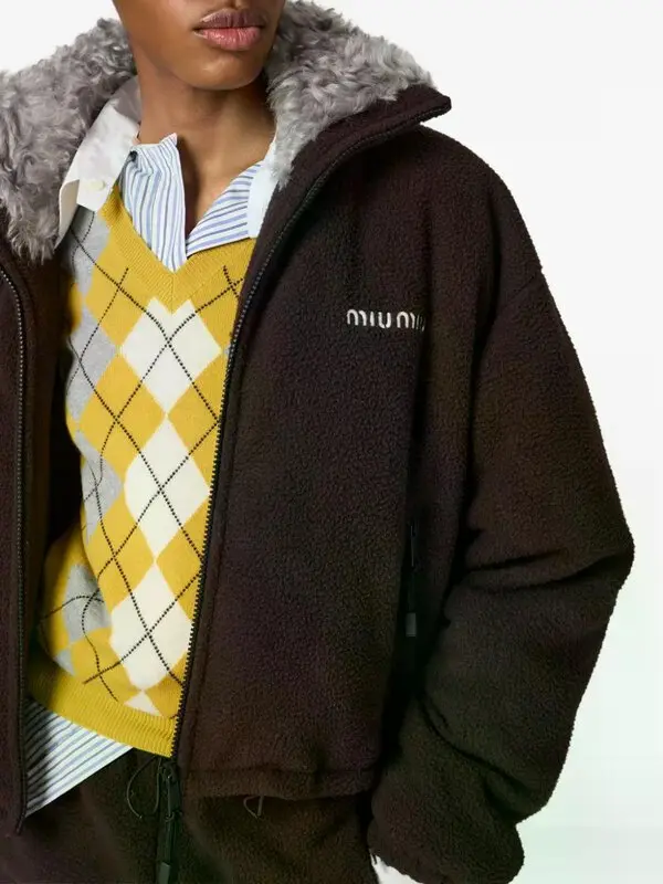 Miu Miu Fleece Down Jacket
