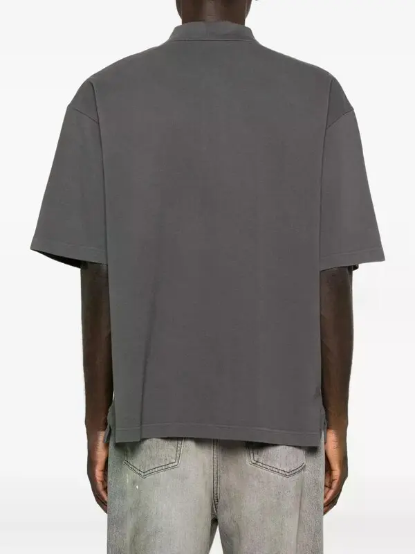Maison Kitsuné Fox-head Embroidered Polo Shirt