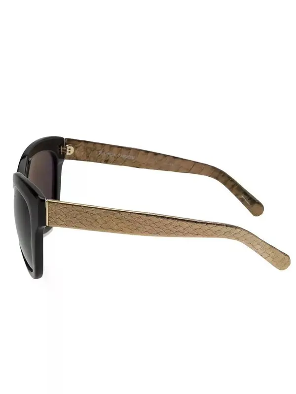 Linda Farrow Snake Stem Sunglasses