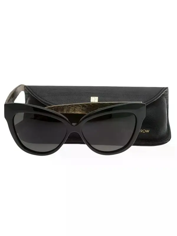 Linda Farrow Snake Stem Sunglasses
