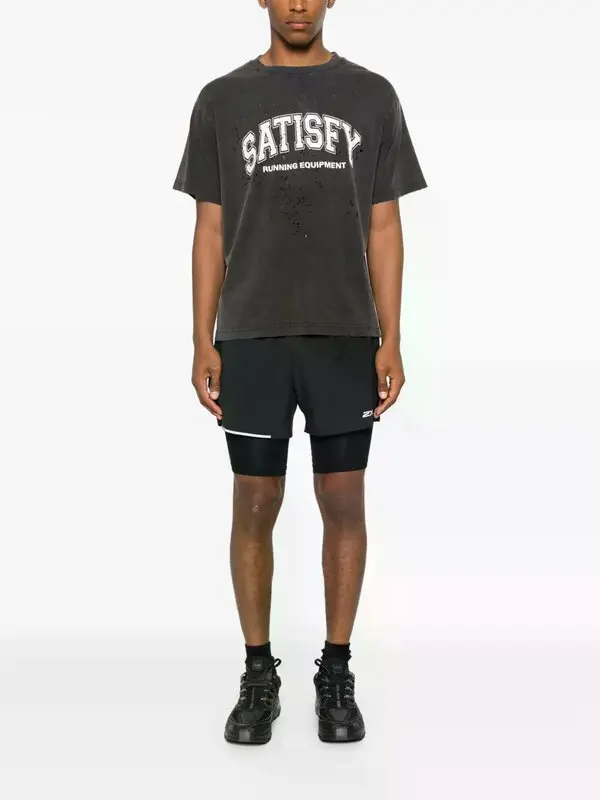 Satisfy Cotton T-shirt - Black