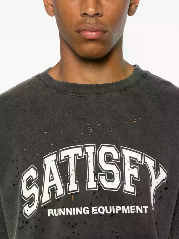 Satisfy Cotton T-shirt - Black