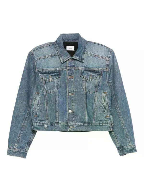 HAIKURE Button-fastening Denim Jacket
