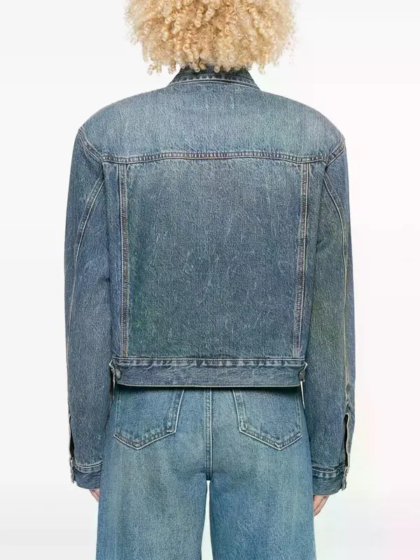 HAIKURE Button-fastening Denim Jacket