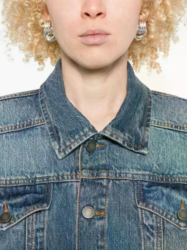 HAIKURE Button-fastening Denim Jacket