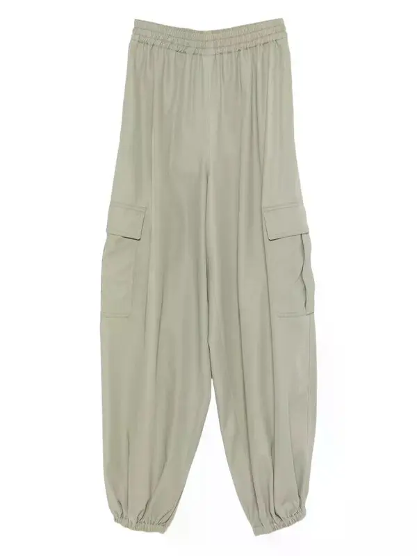 Max Mara Elasticated-hem Loose Trousers