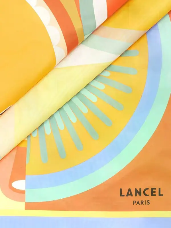 LANCEL Tutti Frutti Cotton Scarf