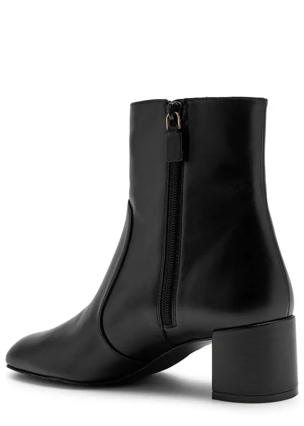 STUART WEITZMAN Maeve 50 Leather Ankle Boots