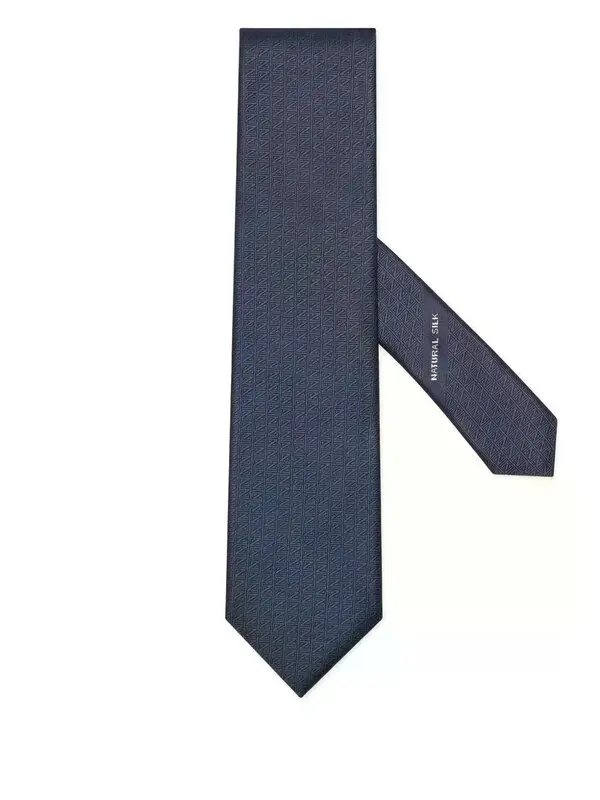 Zegna Silk Neck Tie - Blue