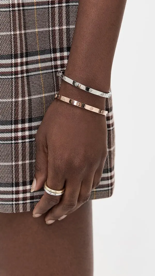 Tory Burch Thin Icon Hinge Bracelet