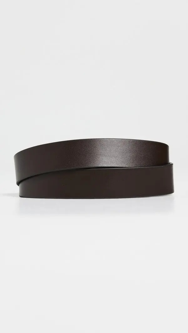 Rag & Bone X Boyfriend Belt - Dark Espresso