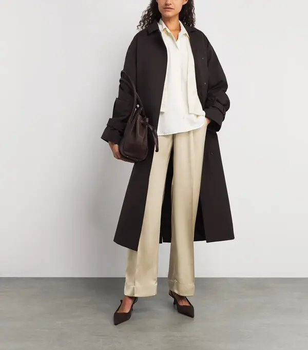 Max & Co. Satin Straight Trousers