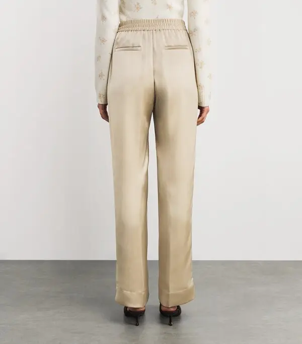 Max & Co. Satin Straight Trousers