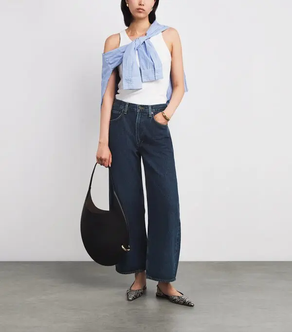 AGOLDE Low Curve Relaxed Fit Jeans - Blue