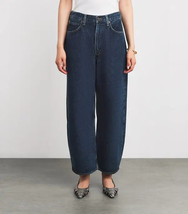 AGOLDE Low Curve Relaxed Fit Jeans - Blue