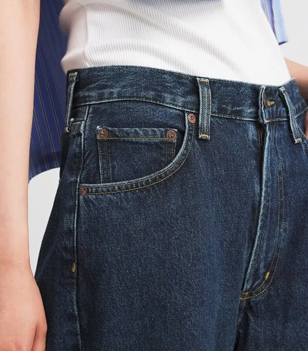 AGOLDE Low Curve Relaxed Fit Jeans - Blue