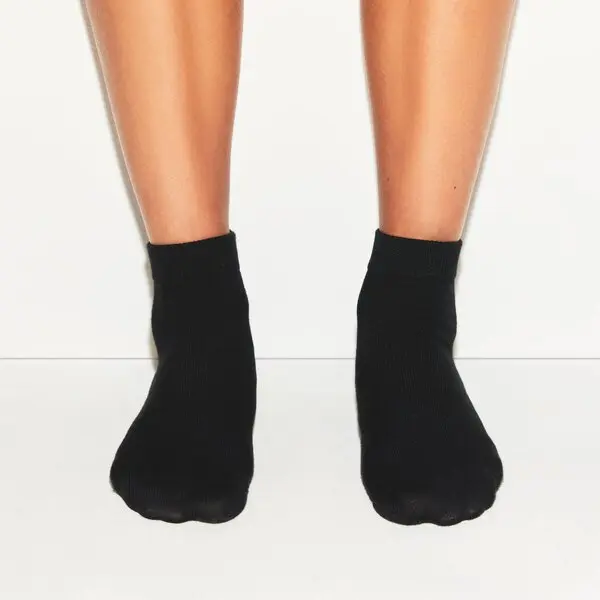 SKIMS Everyday 3/4 Crew Sock - Onyx