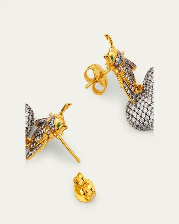 Begum Khan Baby Bee Mon Amour Dangle Earrings