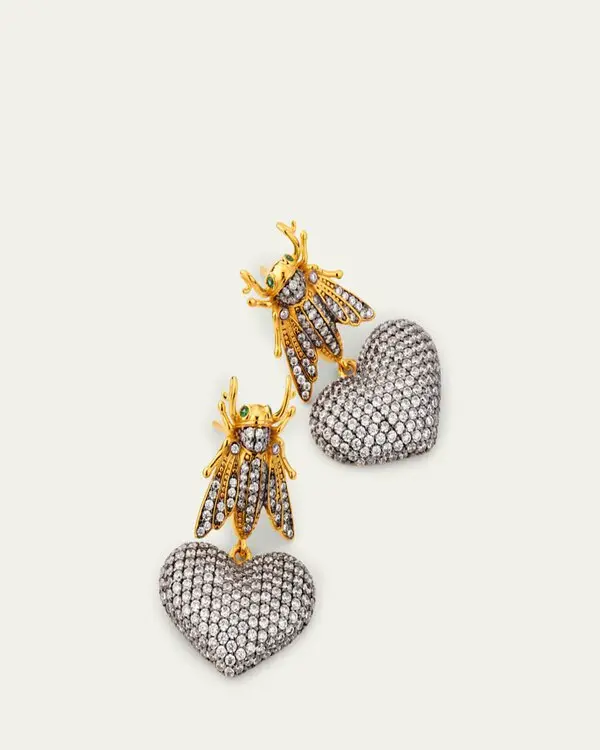 Begum Khan Baby Bee Mon Amour Dangle Earrings