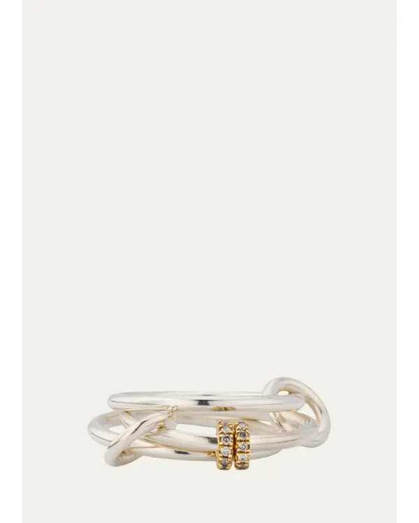 SPINELLI KILCOLLIN Acacia Sg Gris Three-link Ring - Multi