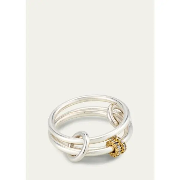 SPINELLI KILCOLLIN Acacia Sg Gris Three-link Ring - Multi