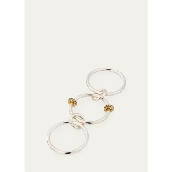 SPINELLI KILCOLLIN Acacia Sg Gris Three-link Ring - Multi