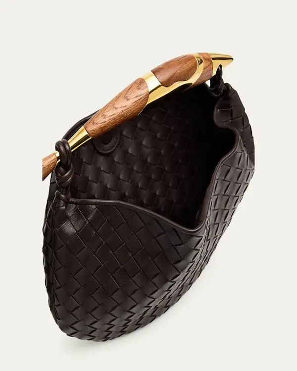 Bottega Veneta Small Intrecciato Leather Top-handle Bag - Fondant