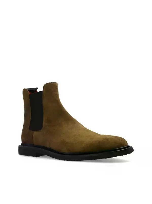 COMMON PROJECTS Waxed Suede Chelsea Boots