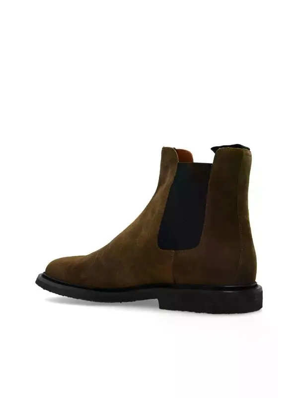 COMMON PROJECTS Waxed Suede Chelsea Boots