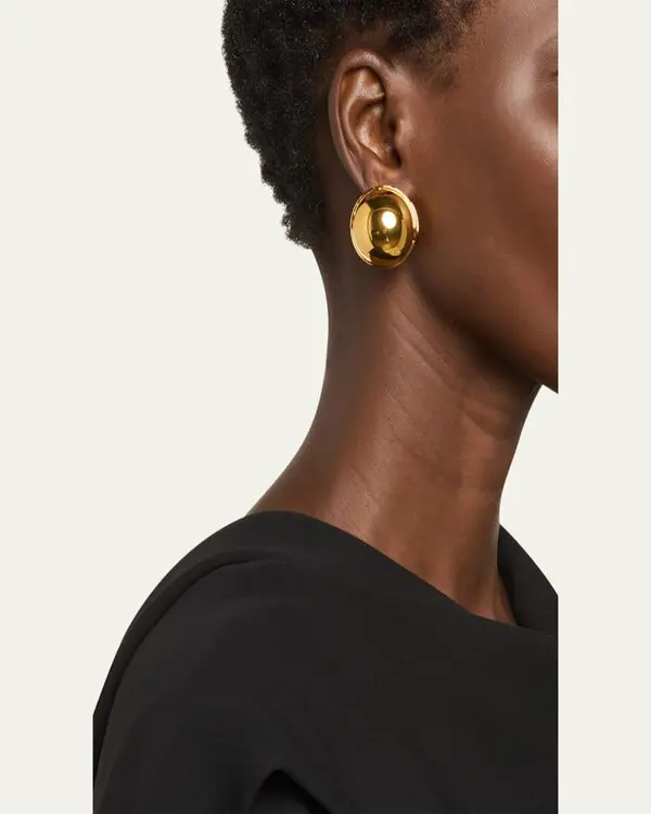 Alaïa Spherical Stud Earrings - Or