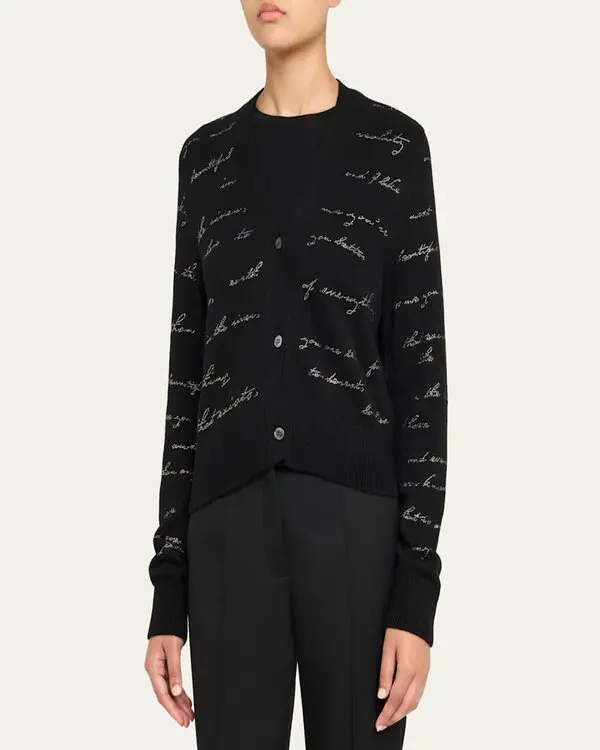 Libertine Body Language Embellished Crop Cardigan