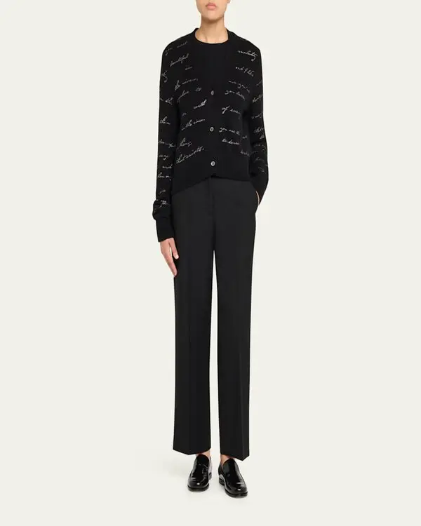 Libertine Body Language Embellished Crop Cardigan