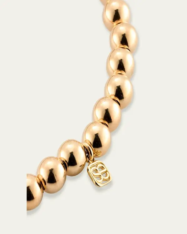 SYDNEY EVAN 14k Tiny Pure Cross Charm Bracelet