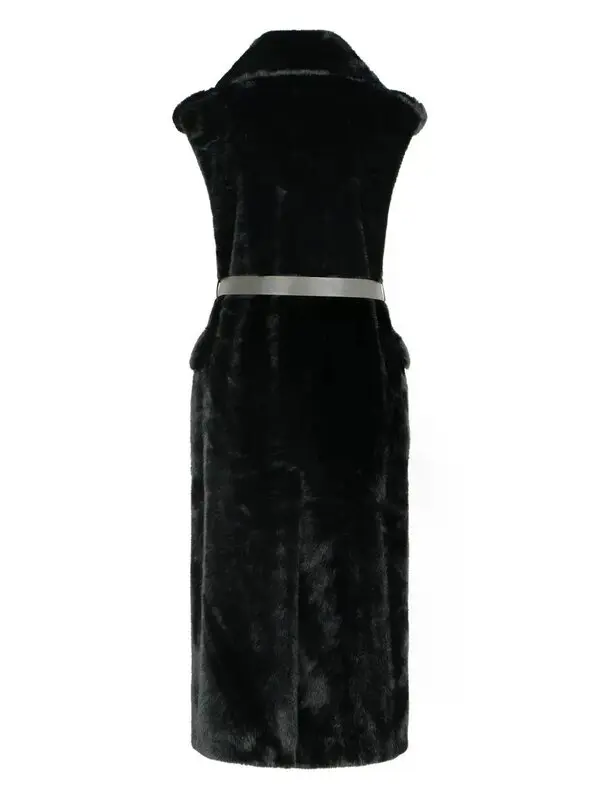 P.a.r.o.s.h Sleeveless Belted Coat