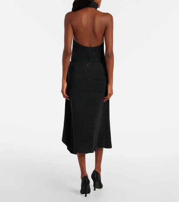 Magda Butrym Gathered Midi Skirt