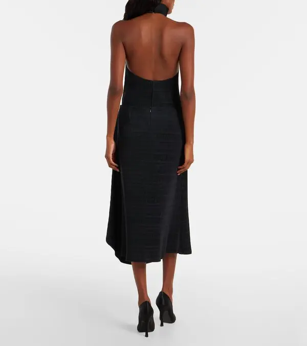 Magda Butrym Shirred Turtleneck Top
