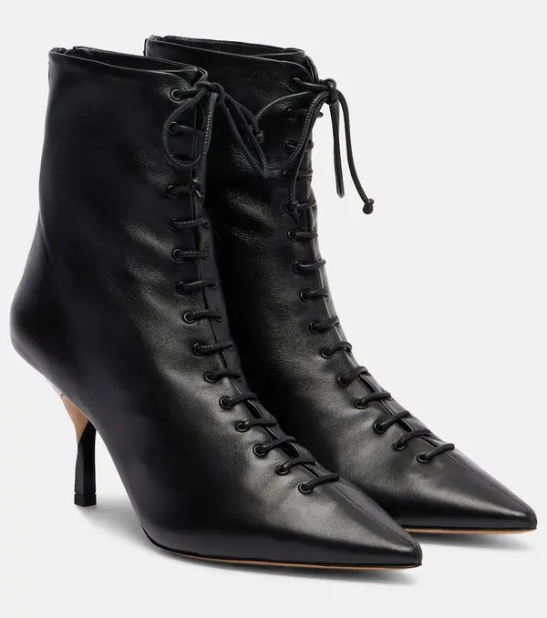 Jacquemus Leather Ankle Boots