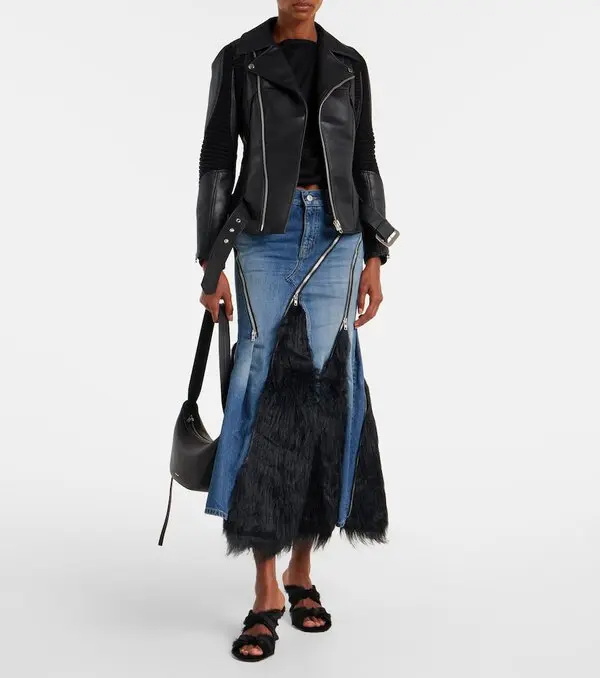 Junya Watanabe Belted Biker Jacket