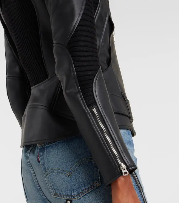 Junya Watanabe Belted Biker Jacket