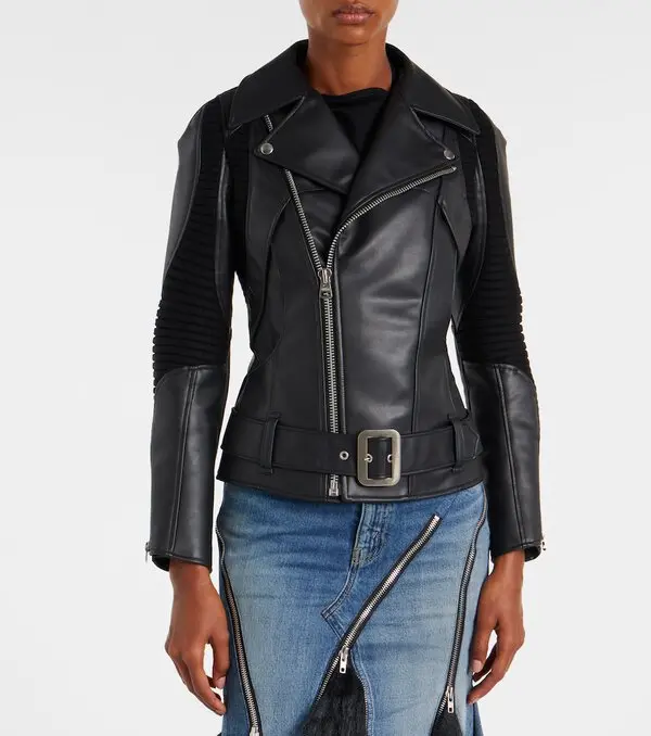 Junya Watanabe Belted Biker Jacket